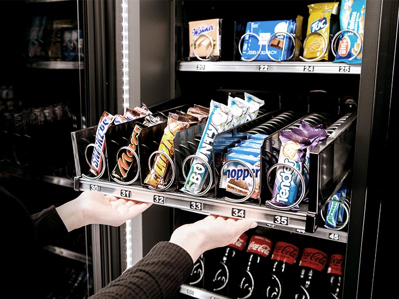Rund um den Snackautomaten